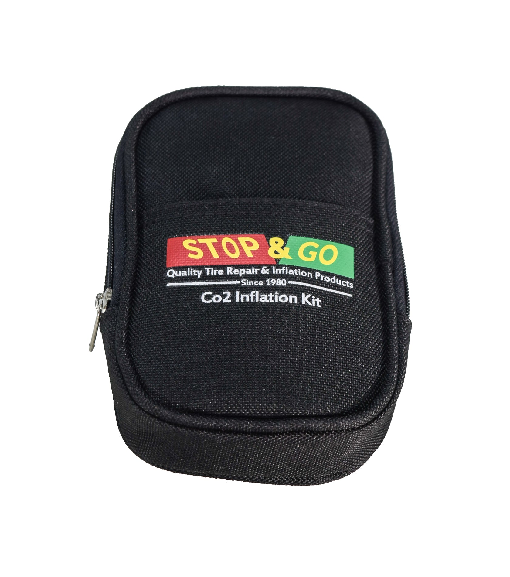 Stop & Go 1090A- 7 Piece Tire Inflation Kit with 4 CO2 Canisters, Hose